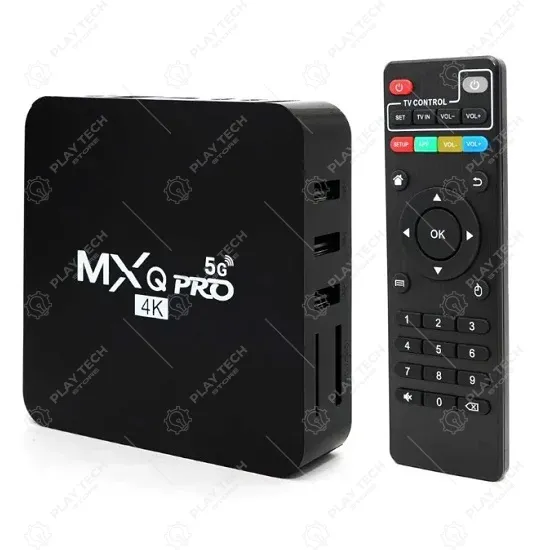 Smart TV Box Android MQX Pro | 4K | 256GB | Android 13.1 | Pronta Entrega - MQX-PRO - PlayTech ...